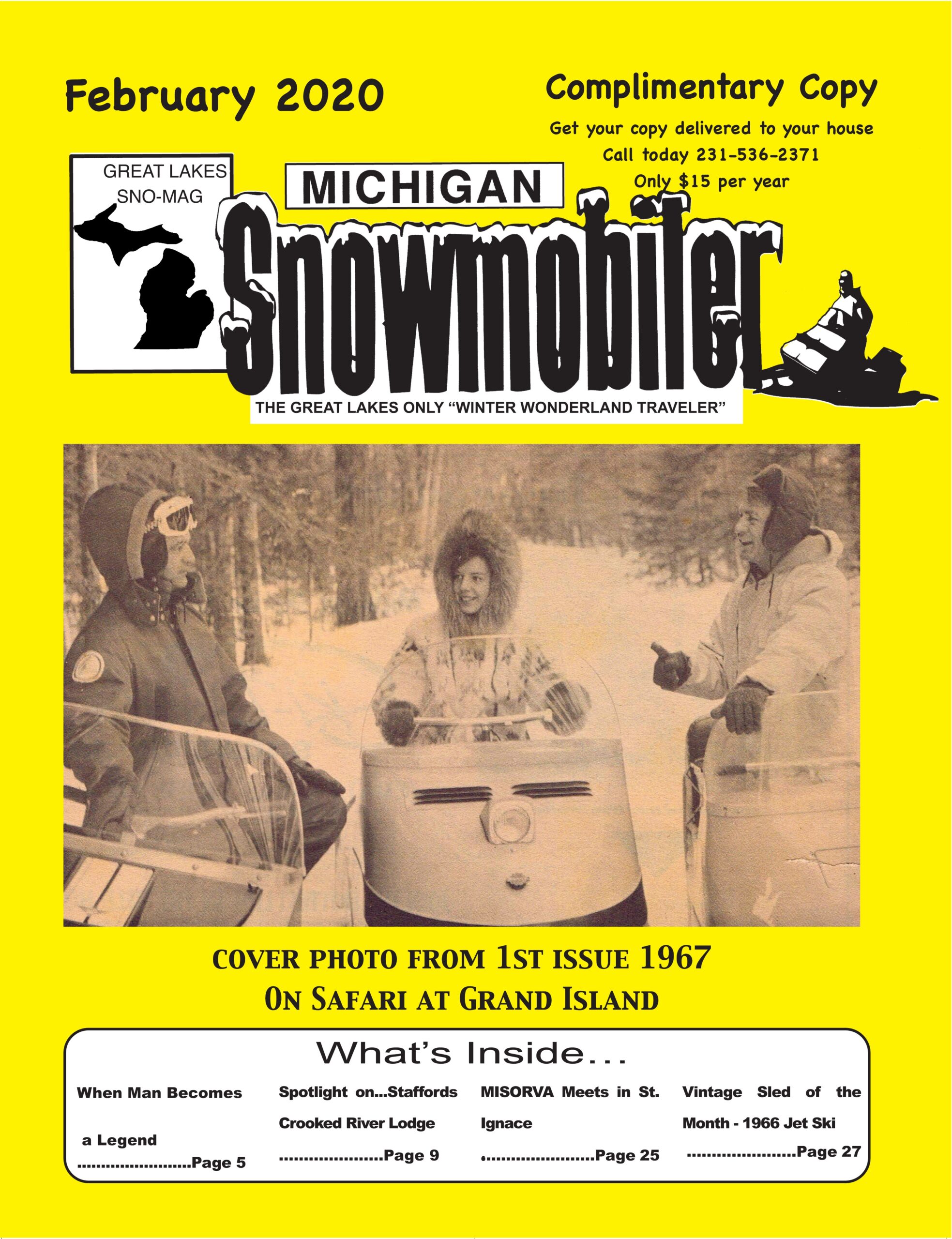Web Editions - Michigan Snowmobiler Magazine