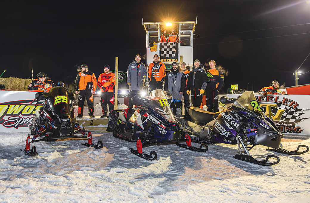 Ice Oval Racing and a Different Perspective — Michigan Snowmobiler & ORV